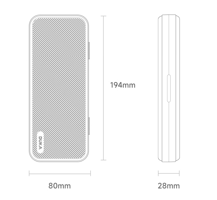 DUKA E2 Precision Electric Screwdriver Set