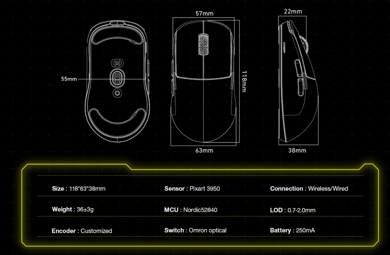 Scyrox V8 8K gaming mouse|Best ultra-lightweight wireless gaming mouse ...