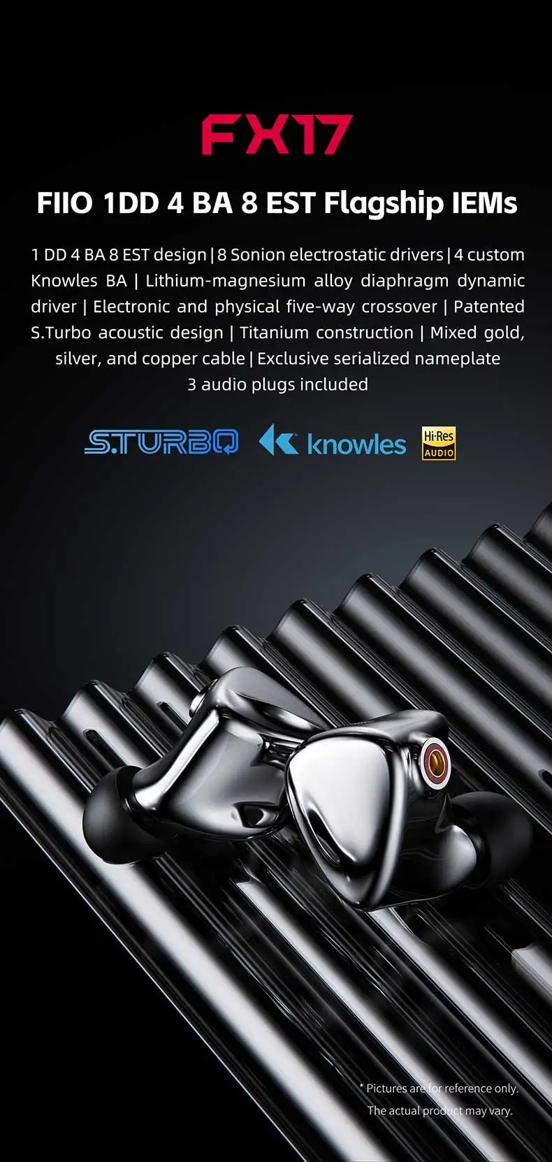 Fiio FX17 HiFi Stereo Earphone |VopTronics